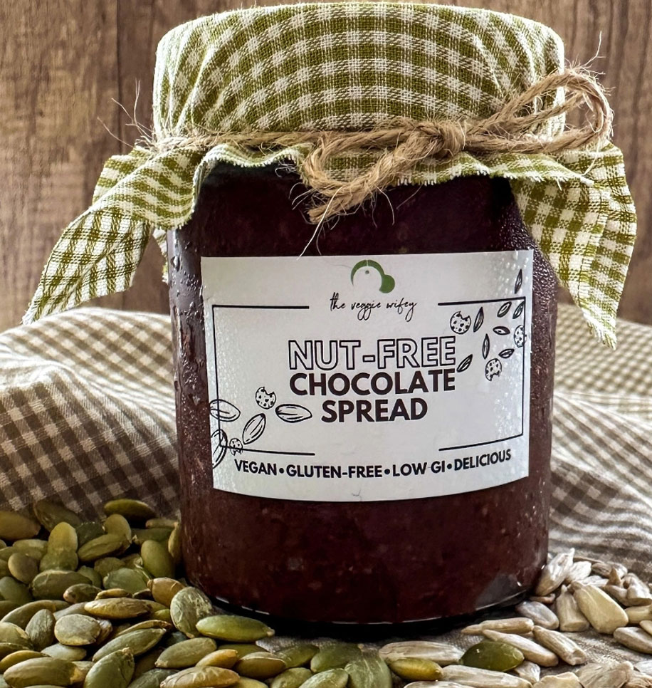 Nut-Free Chocolate Spread - The Veggie Wifey